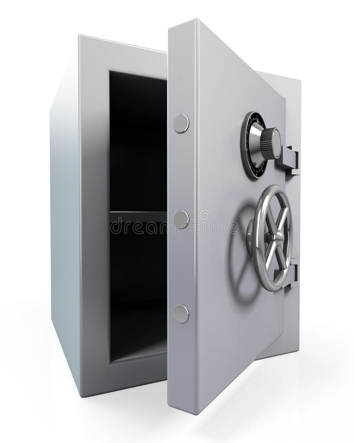 Bank Safe stock illustration. Illustration of treasure - 19519951