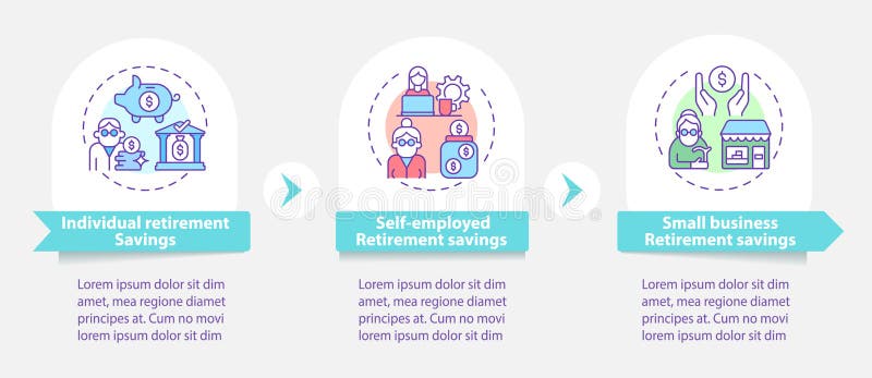 Bank Saving Options Vector Infographic Template Stock Vector ...