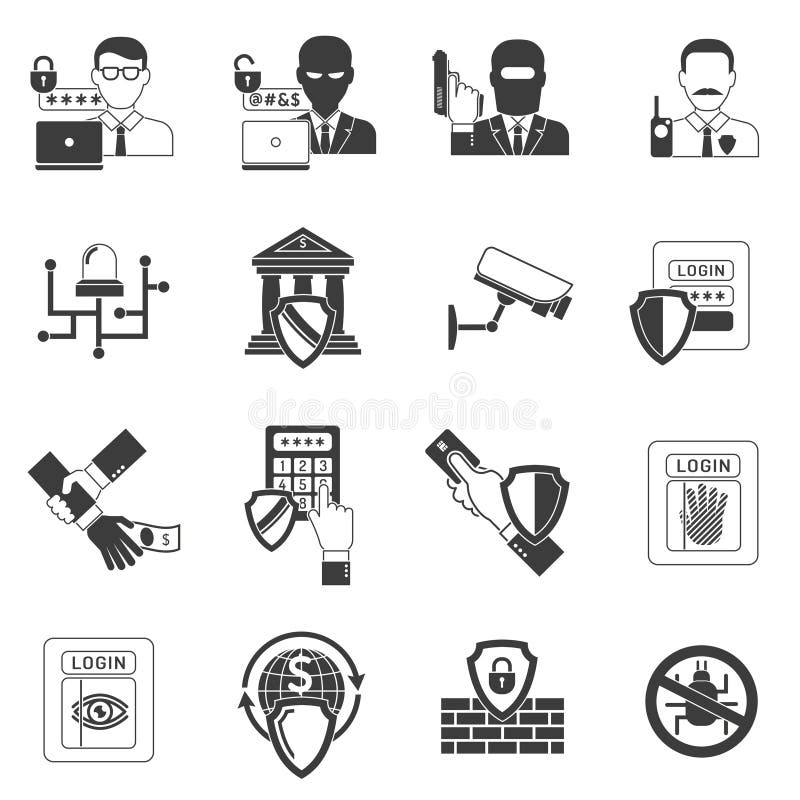 Security Operations Icons Stock Illustrations – 491 Security Operations ...