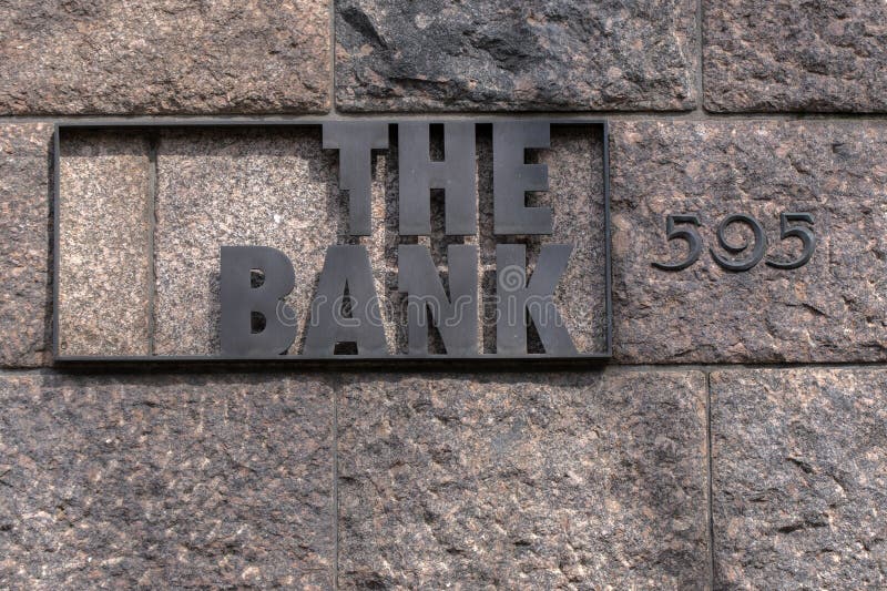 The Bank Sign at Amsterdam the Netherlands 27-4-2023 Editorial ...