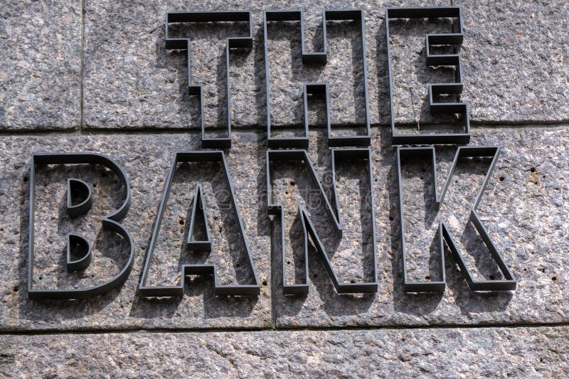 The Bank Sign at Amsterdam the Netherlands 27-4-2023 Editorial Image ...