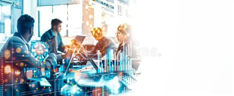 Bank Space White Background Left Side, Business Consulting, Coll Stock ...