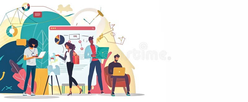 Bank Space White Background Left Side, Business Consulting, Coll Stock ...