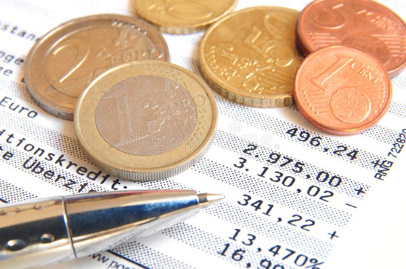 Bank statement stock image. Image of money, transactions - 9701815