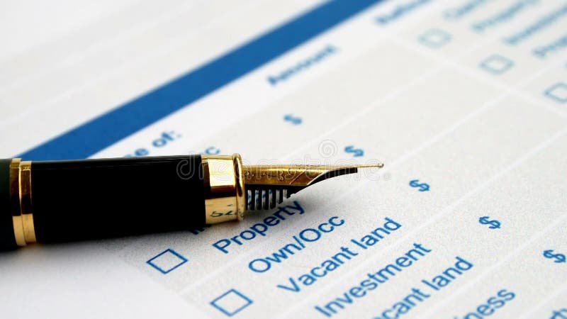 Bank Statement Document Dolly Shot Stock Footage - Video of income ...