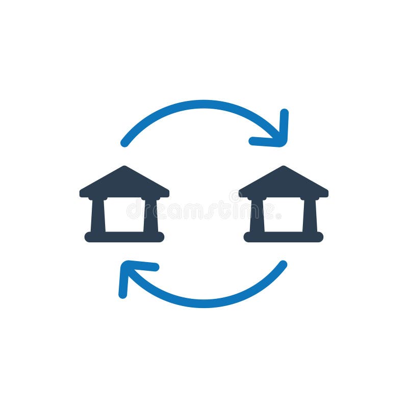 Bank Transaction Icon stock vector. Illustration of found - 120048143