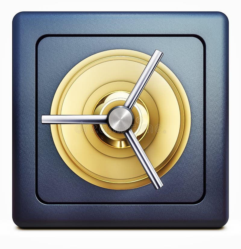 Bank vault stock illustration. Illustration of invest - 32488369