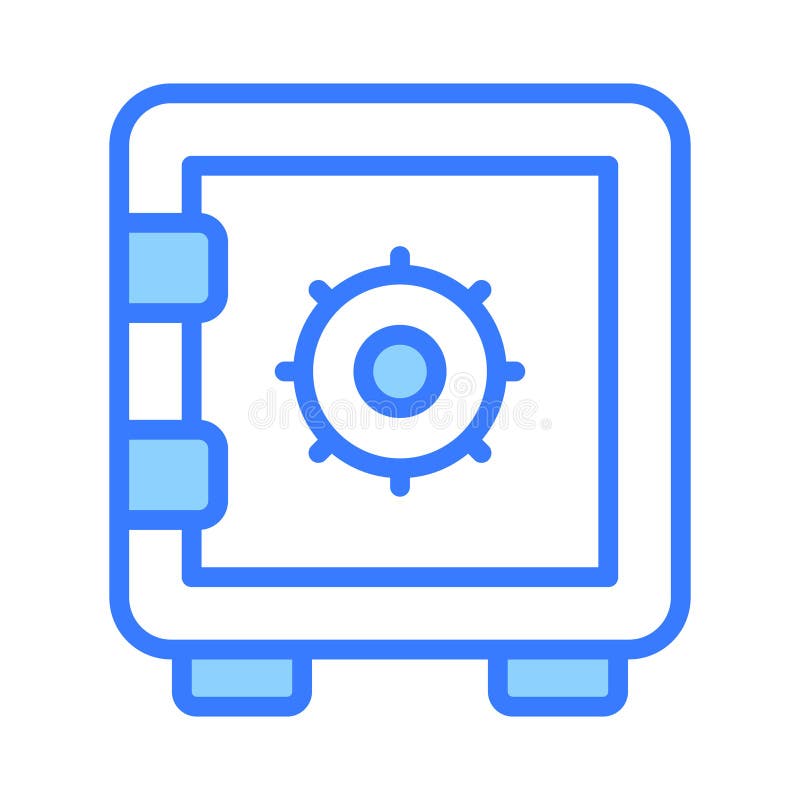 Bank Vault for Money Saving, an Icon of Bank Locker in Editable Style, Premium Vector Stock ...