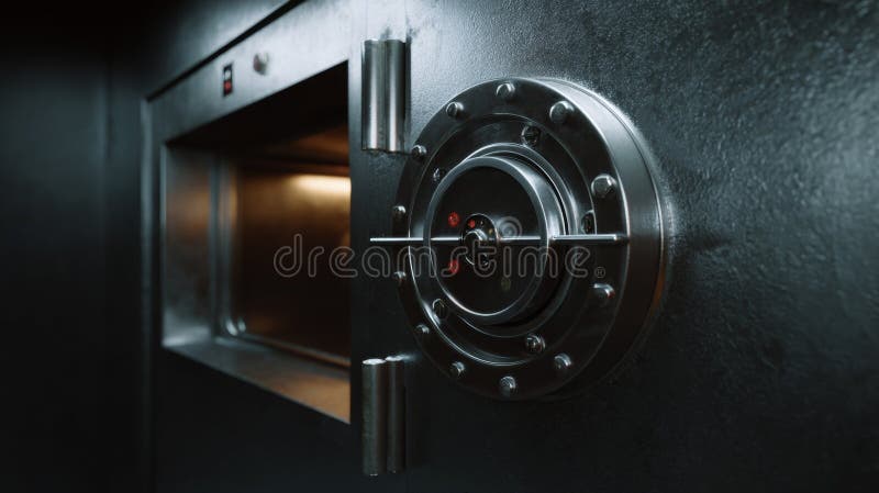 Bank Vault Safe stock photo. Image of digital, steel - 389667214