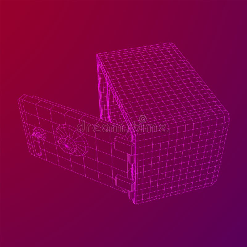 Bank vault safe vector stock vector. Illustration of dial - 152031590