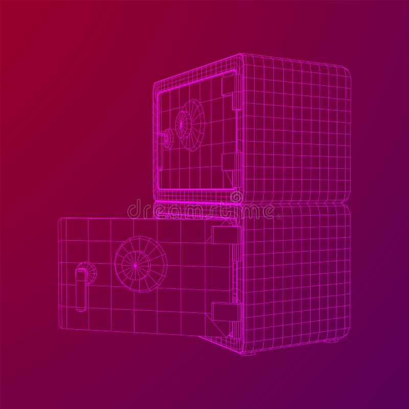 Bank vault safe vector stock vector. Illustration of banking - 152752542