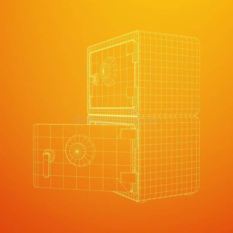 Bank vault safe vector stock vector. Illustration of dial - 152755226