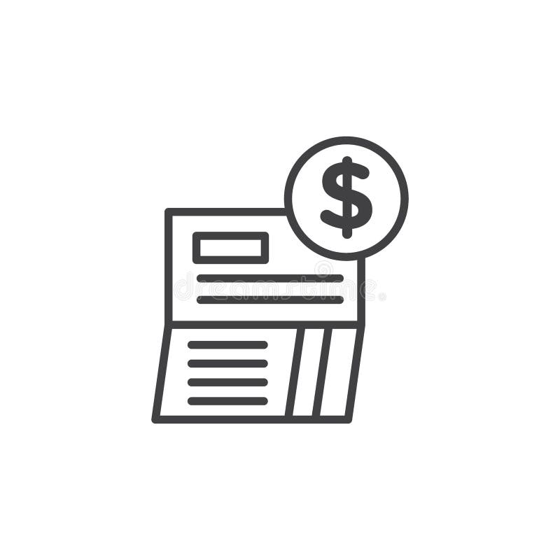 Bankbook Icon Vector Set on White Background Stock Vector ...