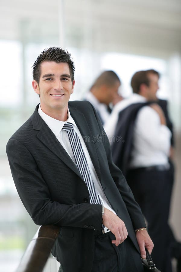 Banker standing in a hall stock photo. Image of jurist - 36894716