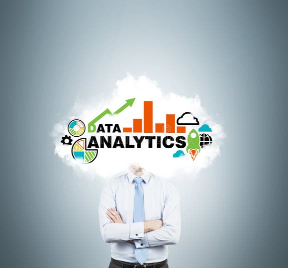 Banker is Thinking about Analytic Solutions for Business Development. Stock Photo - Image of ...