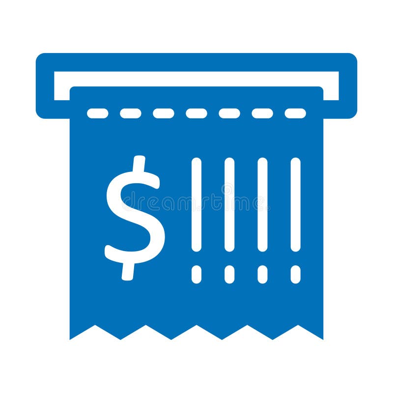 Banking, Bill Vector Icon Which Can Easily Modify Stock Vector ...