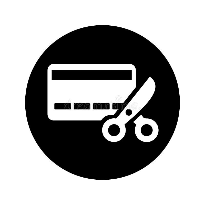 Banking, Credit Card, Debt Free Outline Icon Stock Illustration ...