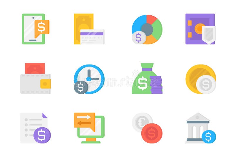 Banking 3d Icons Set. Vector Elements for Mobile App and Web Design ...