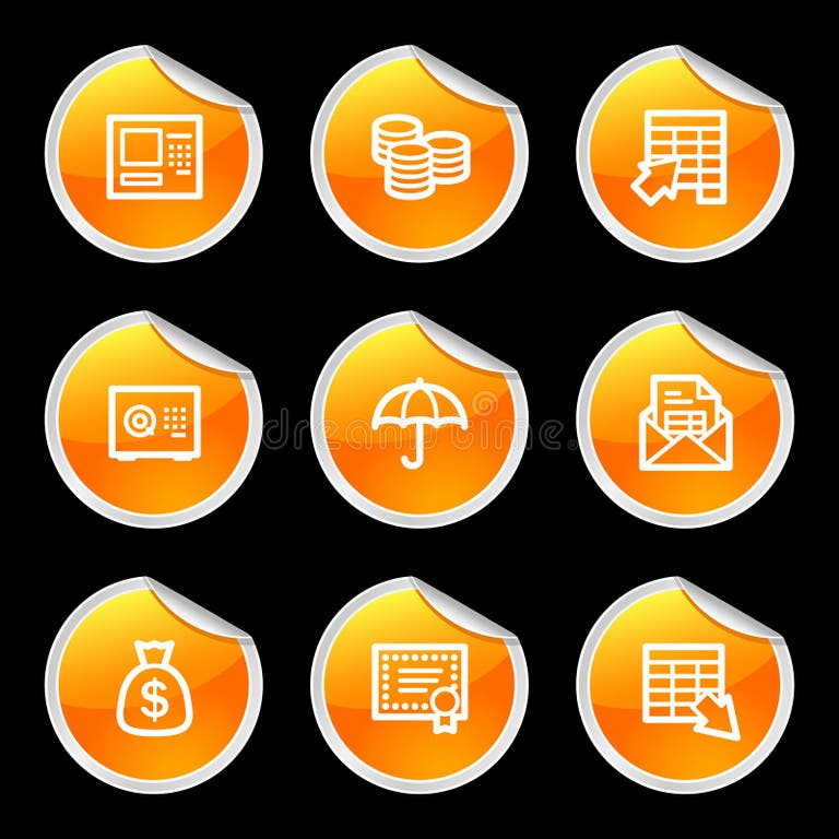 Banking Sticker Stock Illustrations – 6,356 Banking Sticker Stock ...