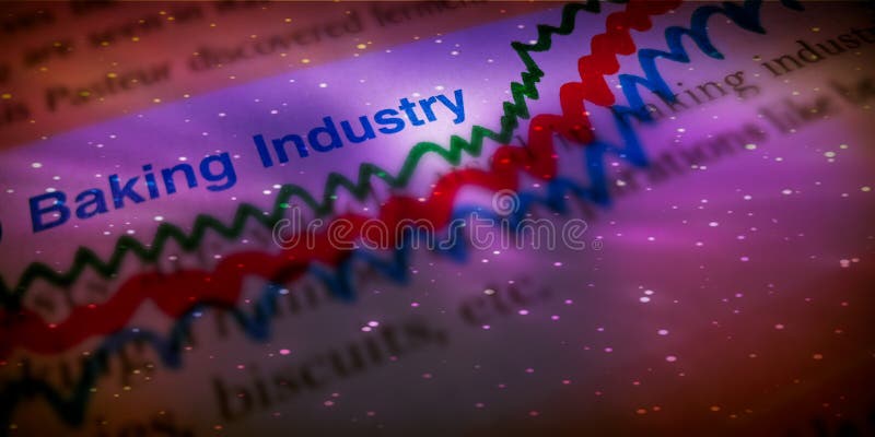 Banking Industry Text Written on English Language with Graph Pattern ...