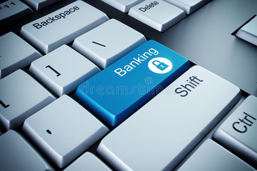 Banking key stock illustration. Illustration of cash - 68821084