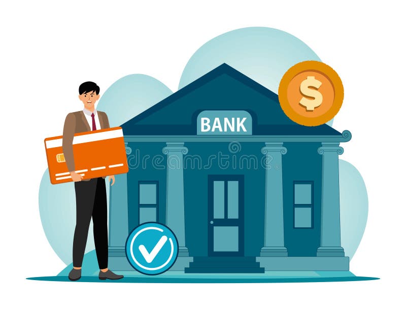 Banking Operations Concept. Main Banking Processing. Stock Illustration ...