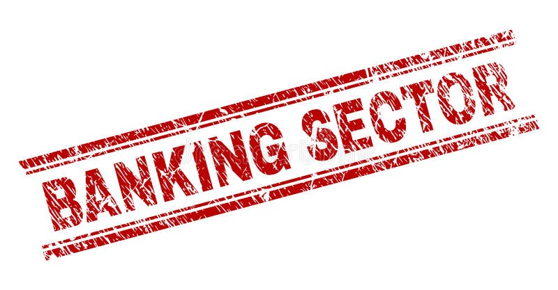 Scratched Textured BANKING SECTOR Stamp Seal Stock Vector ...