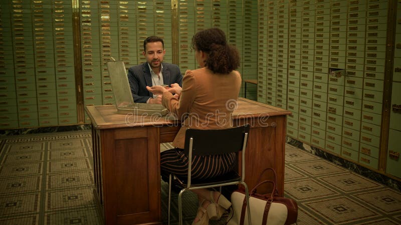 Banking Security Uses Vaults, Boxes, and Client Interactions To Protect ...