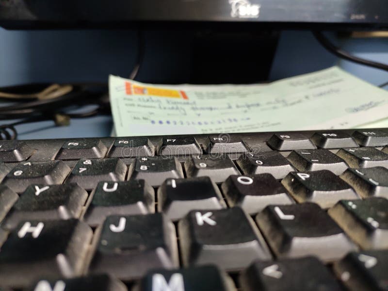 Banking System of Cheque Clearing Stock Image - Image of banking ...