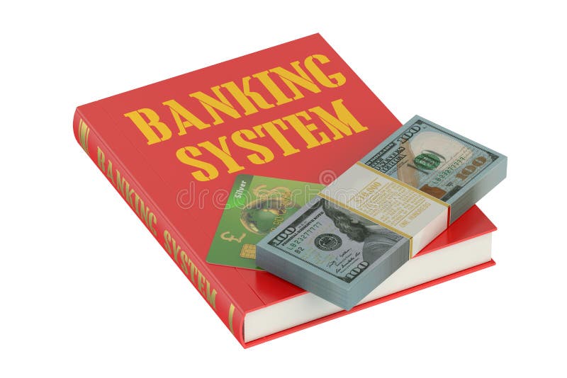 Banking system concept stock illustration. Illustration of book - 63280910