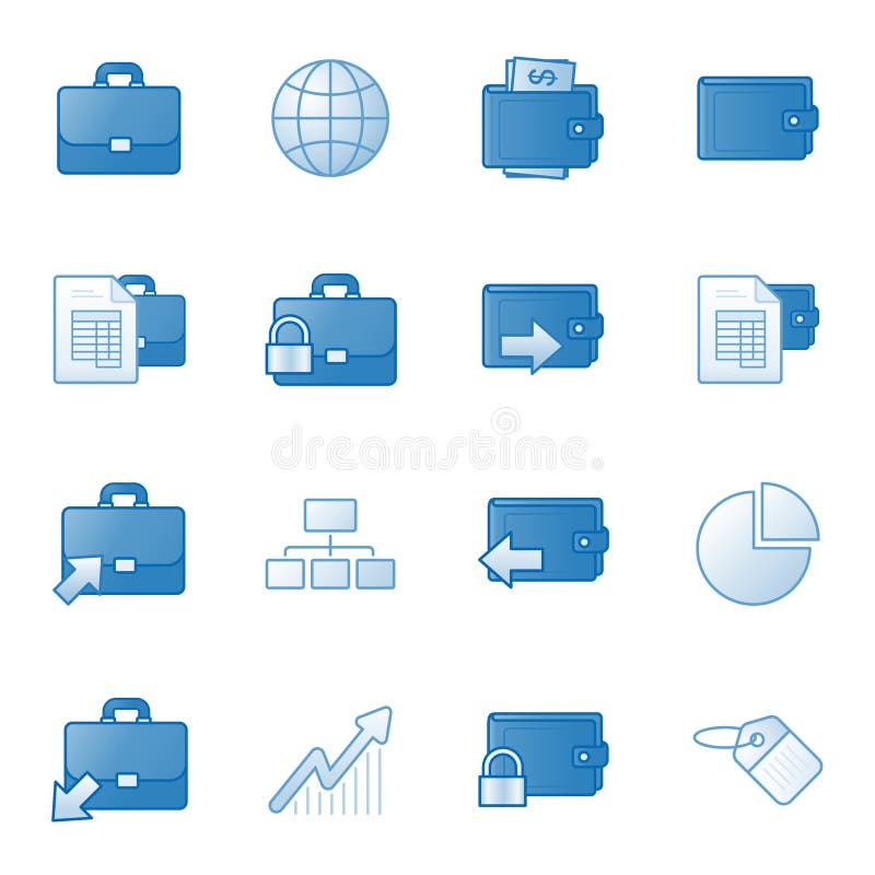 Banking web icons stock vector. Illustration of icon - 10975242