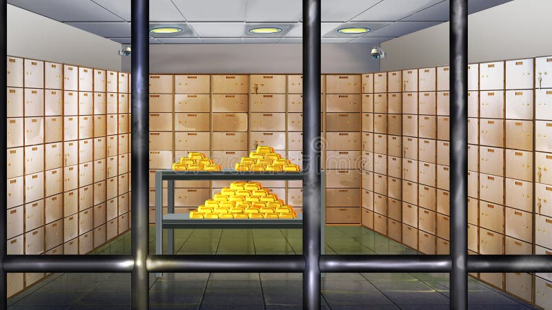 Bankkluis stock illustratie. Illustration of digitaal - 66987069