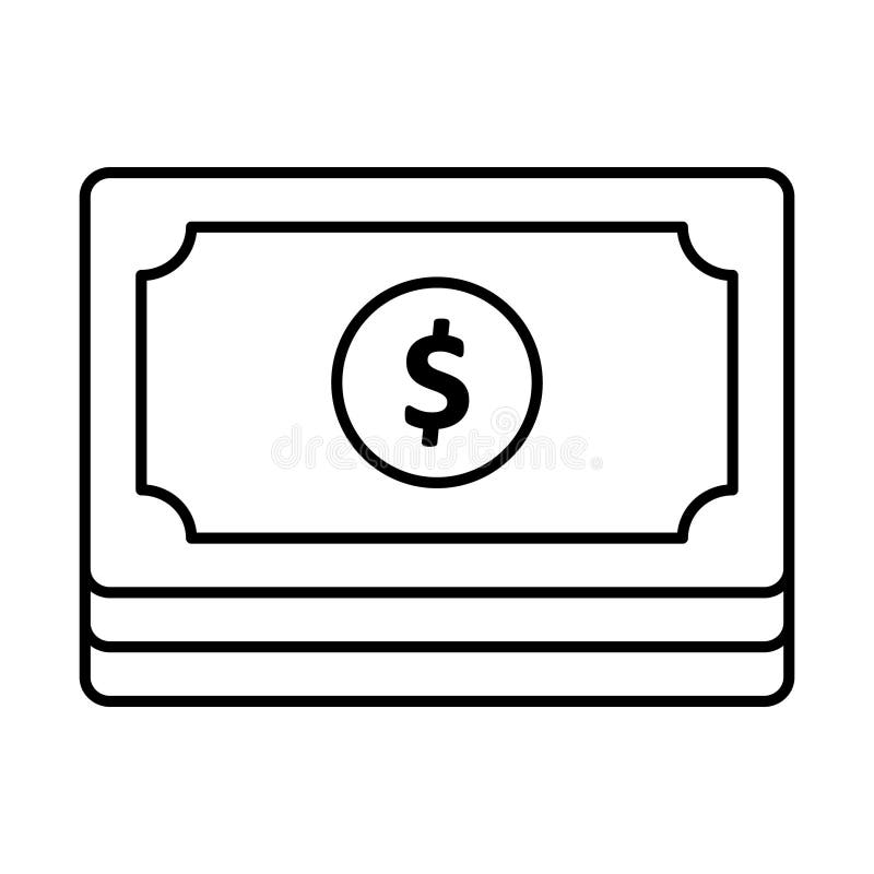 Banknote, Currency Note Vector Icon Which Can Easily Modify Stock ...