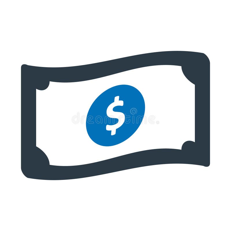 Banknote, Currency Vector Icon Which Can Easily Modify or Edit Stock ...