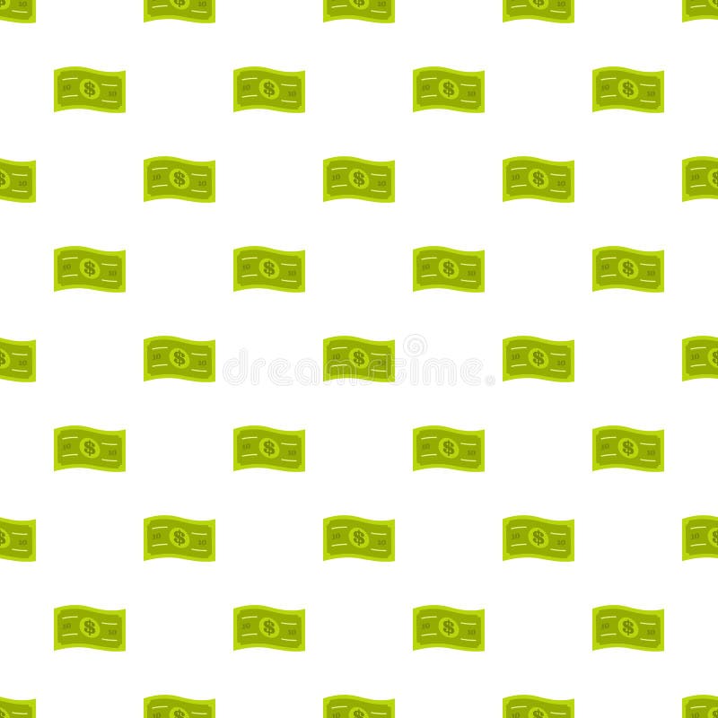 Banknote pattern seamless stock illustration. Illustration of cash ...