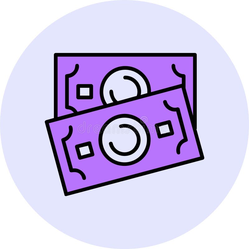 Banknote Vector Icon Design Stock Illustration - Illustration of ...