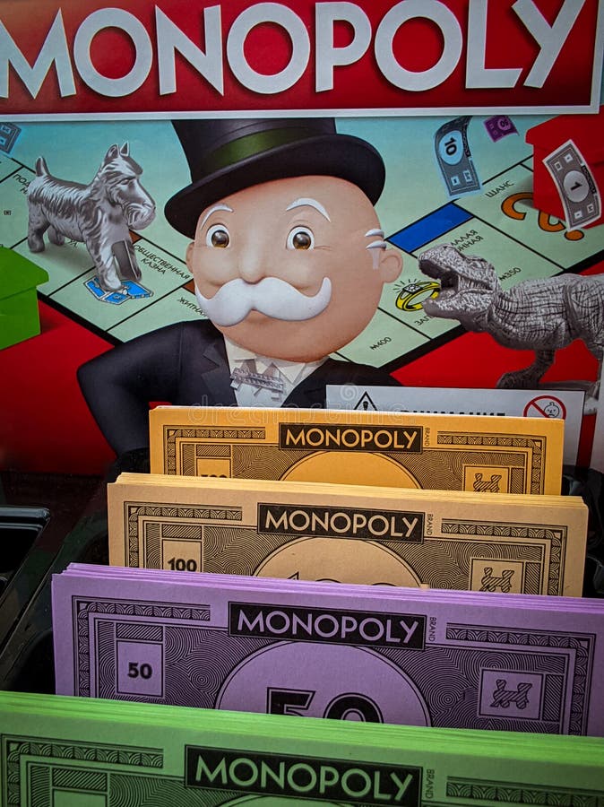 Banknotes of the Board Game & X22;Monopoly& X22;. Editorial Photography ...