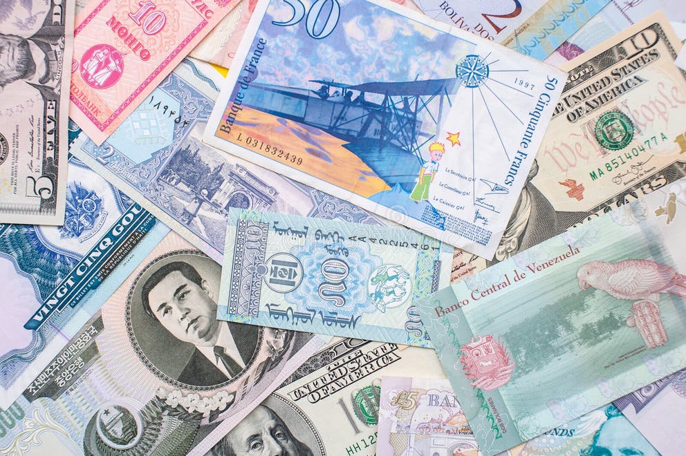 Banknotes of Different Countries . Elements of History Editorial Photo ...