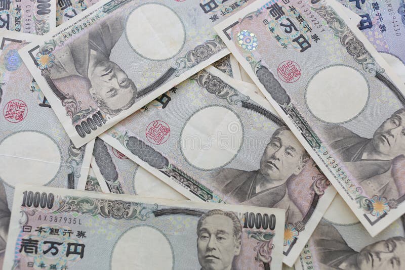 Banknotes of the Japan. stock photo. Image of cash, credit - 52582860