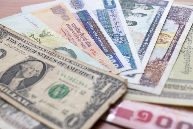 Banknotes of Many Countries Stock Image - Image of cash, paper: 114872723