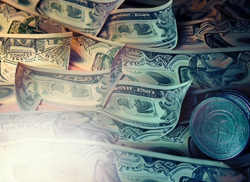 Banknotes stock illustration. Illustration of label - 303520291