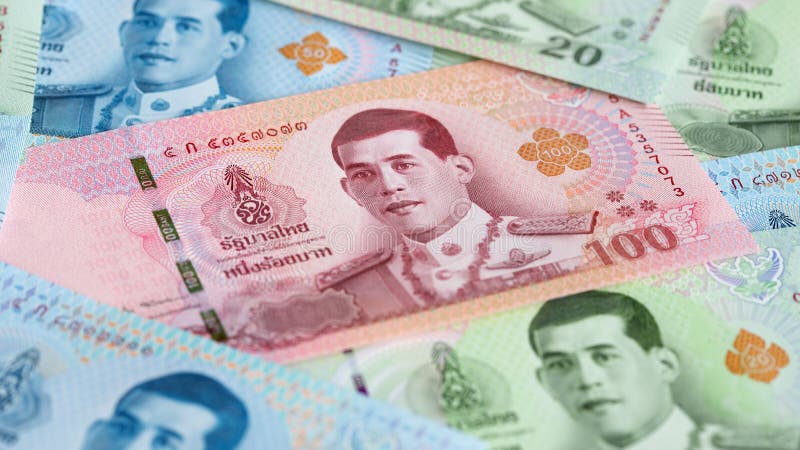 Thai Banknotes stock image. Image of finance, foreign - 179707089