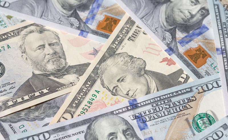 Banknotes stock image. Image of president, debt, america - 110214371