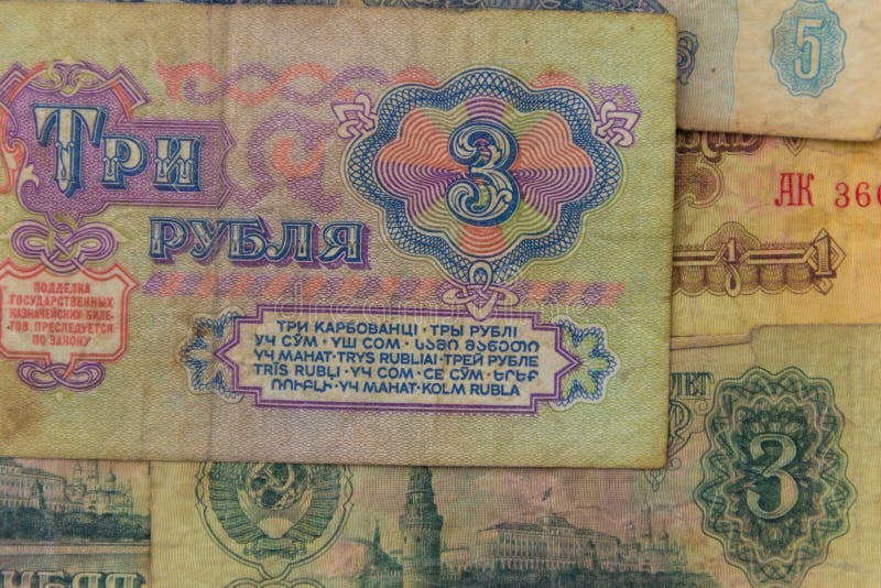 Banknotes from the Former GDR in the Hands of a Man Stock Image - Image ...