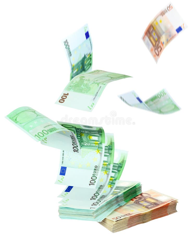 Banknoty euro zdjęcie stock. Obraz złożonej z dużo, papier - 16108572