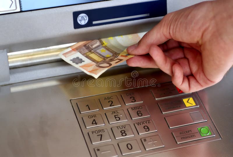 Bankomat 4 stock image. Image of credit, payment, notes - 2838971