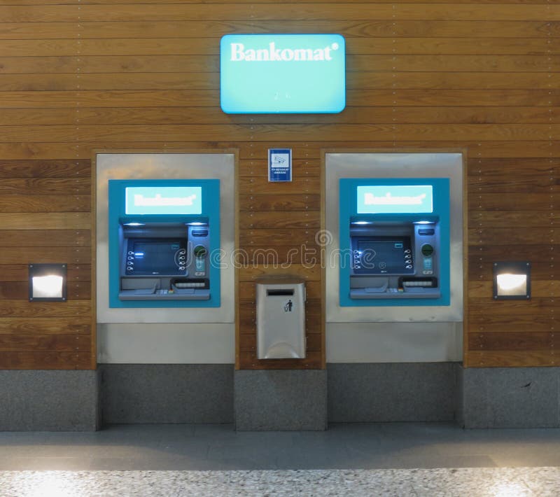 Bankomat 5 fotografering för bildbyråer. Bild av klart - 2838979