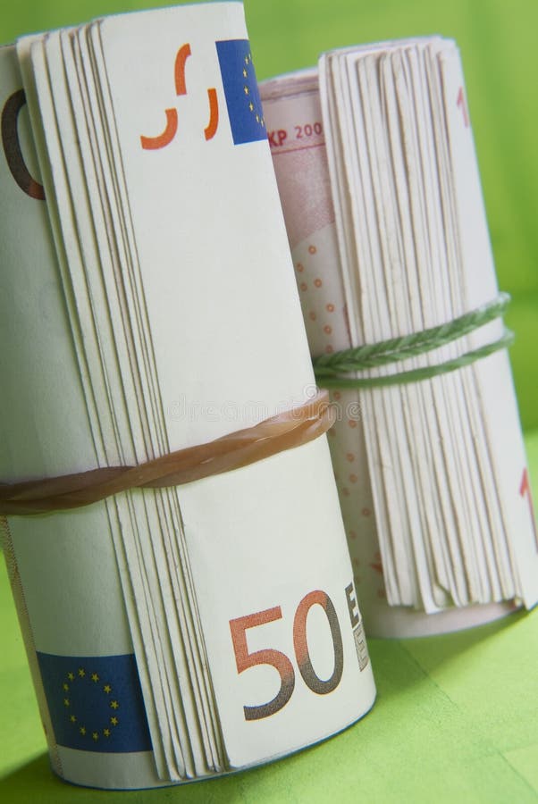 Bankroll stock photo. Image of euro, financial, exchange - 19757278