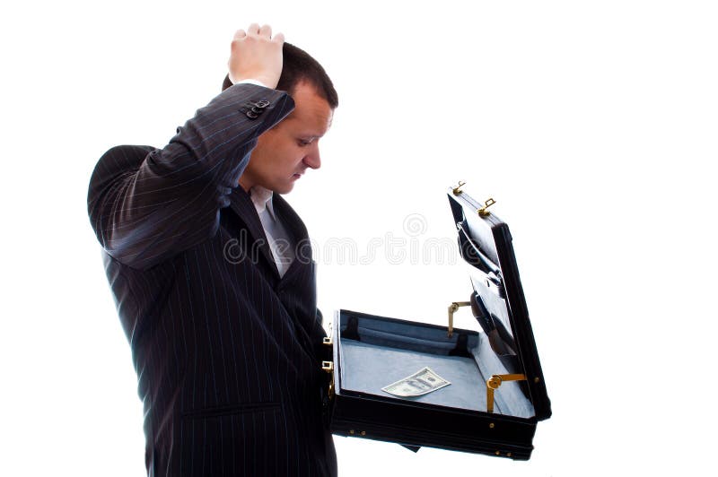 Bankrupt stock photo. Image of male, people, boss, hand - 17824500