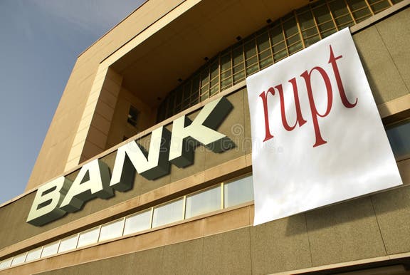 Bankrupt stock image. Image of construction, bank, architecture - 7224221